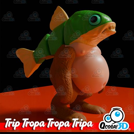 🎨 TRIO TROPA TROPA TROPA TROPA・ STL File for 3D printing・Cults