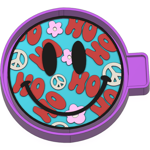 STL file Hohoho Smiley Face Freshie STL Mold Housing 🪔 ・Design to ...