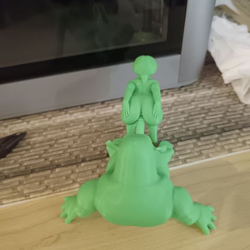 🍑 SHREK AND FIONA SCENE XXX MODEL 3・ STL File for 3D printing・Cults