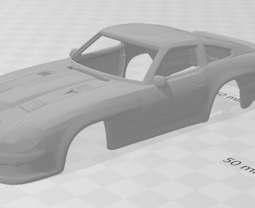 Archivo STL 280ZX Coupe Mid Night Club 🧸 ・Objeto imprimible en 3D para ...