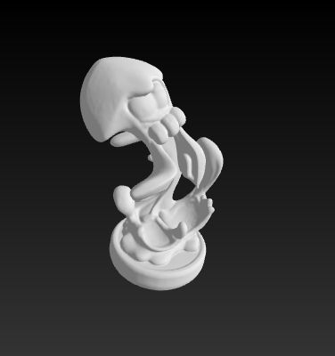 STL file Amiibo Splatoon Inkling Squid Neon Purple 🦑 ・3D print object ...