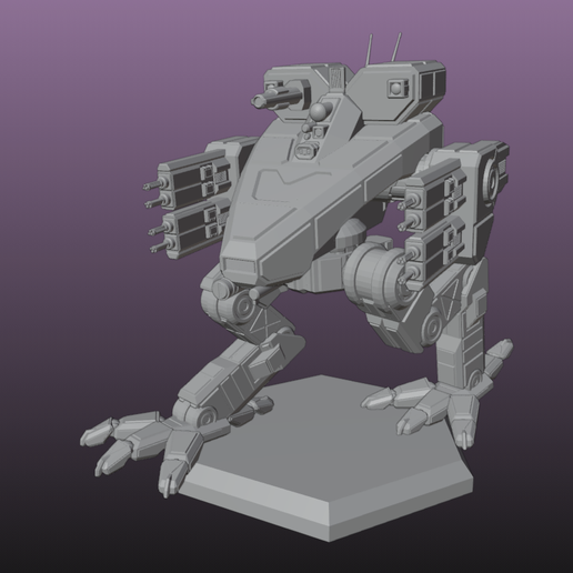 🧸 Men Shen Omnimech (Gen 3)・Free 3D File for ・Cults
