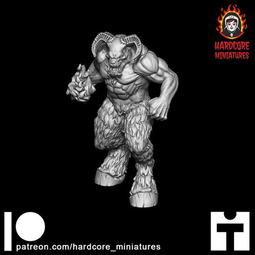 🎲 Hell Lord Standing・ 3D File for 3D printing・Cults