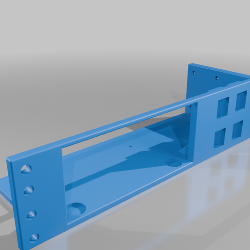 Free 3D file 3D Printed Bracket for Intel NUC Lack - Rack 🔌 ・Model to ...