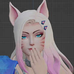 Download 2 3D models from Ahri LOL listed by sytry • 3D printer files ...