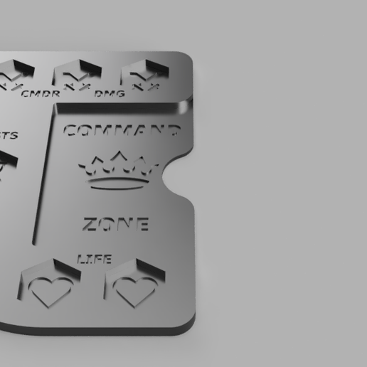 🪄 Commander Zone Dashboard compatible with Magic: The Gathering・ STL ...