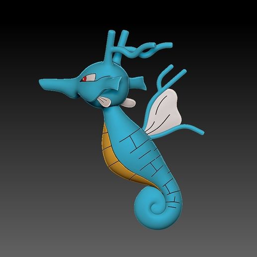 🐉 Pokemon horsea evolution pack・ STL File for ・Cults