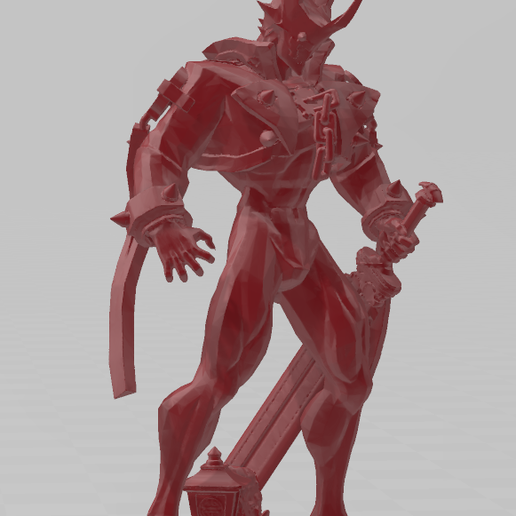 Free STL file Sol Badguy [Dragon Install Mode] (GGXrd) 🐉 ・3D printable ...