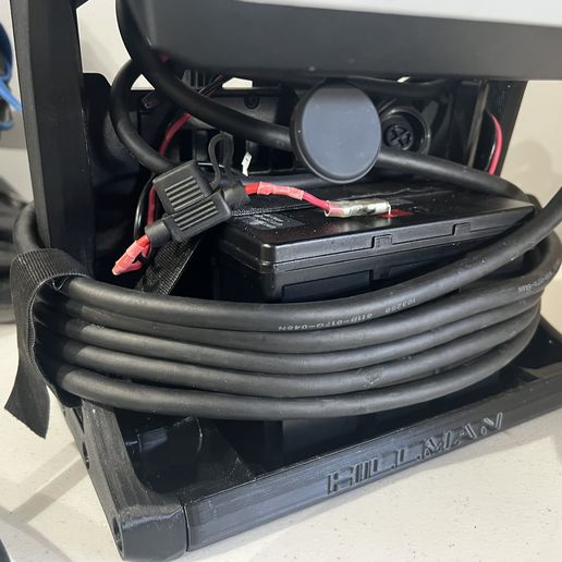 3D printed Compact Garmin Livescope 9" Caddy/Shuttle • made with P1S ...