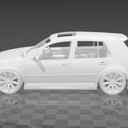 🏌️ Golf Mk4 R32 Full-Kit・Arquivo STL para Impressão 3D・Cults