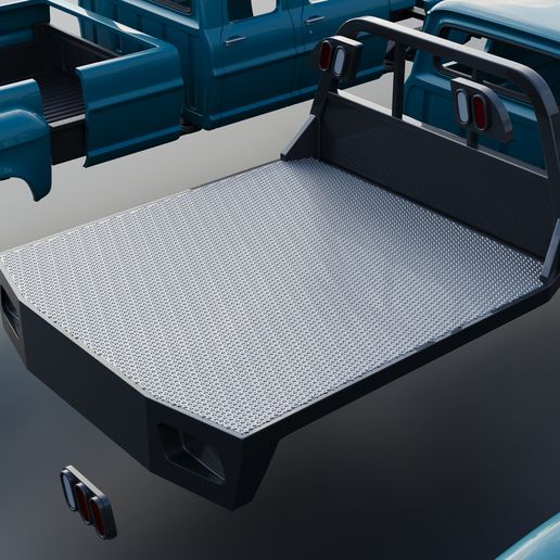 🚕 F-750 Crew Cab 1971・ 3D File for 3D printing・Cults