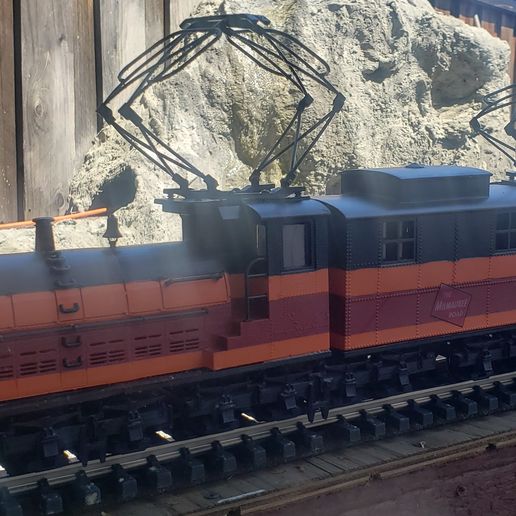 🚂 Milwaukee Road class EP-2 “Bipolar” locomotive・ STL File for 3D ...