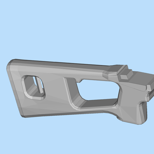 🦸 584 CCL Tactical Rifle Modified Stock (svdWood) - 69 Printed Model ...