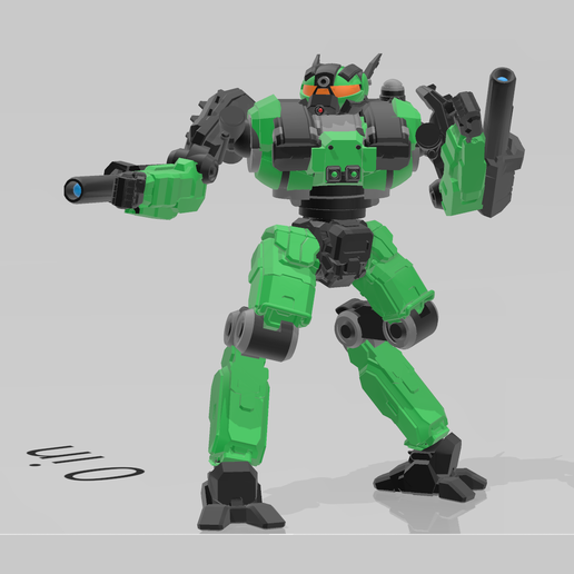 🪖 American Mecha Mongoose IIC・ 3D File for 3D printing・Cults