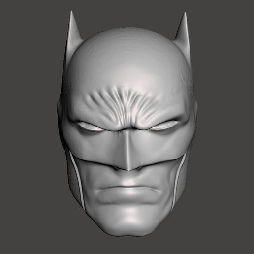 batman head side view