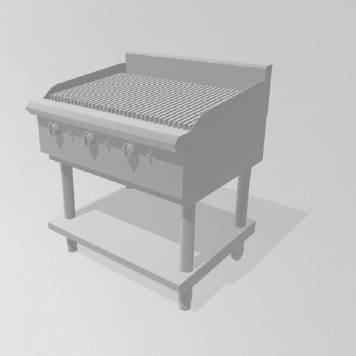 🏠 Portable barbecue・ STL File for 3D printing・Cults