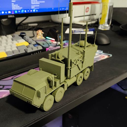 3D printed oshkosh hemtt armored command post • made with creality ender 3 v3 ke・Cults