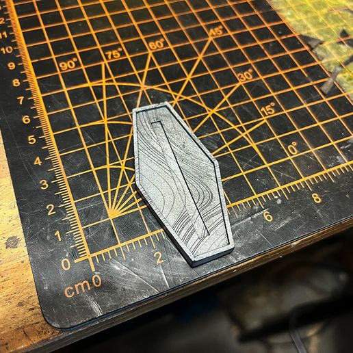STL file Beskar Pattern Iron Heart 💜 ・3D printing design to download・Cults