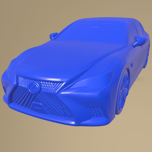 STL file Lexus Ls 2021 PRINTABLE CAR IN SEPARATE PARTS 🚗 ・3D printable ...