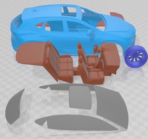 3D file Lexus NX 300 F Sport 2022 Printable Car 🚗 ・3D printer design to ...