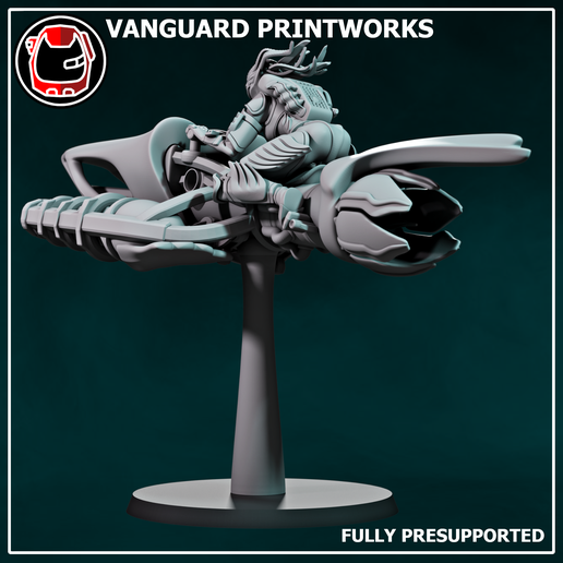 🧝 Void Elf Jetbikes・ STL File for 3D printing・Cults