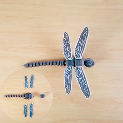 Dragonfly best free 3D printing models・62 designs to download・Cults