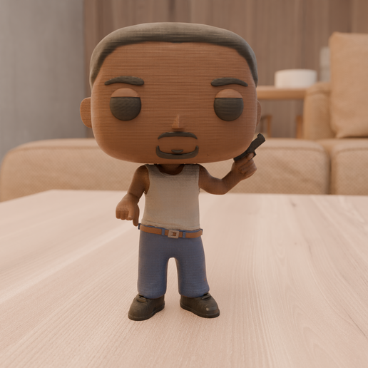 🧸 GTA SAN ANDREAS PACK FUNKO POP・ STL File for ・Cults