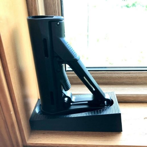 🔫 AR15 AR10 AR9 Shotgun Tactical Magpul Rifle Gun Rack Stands・ STL File ...