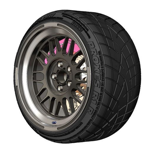 🇯🇵 Pandem 6666 Wheels 18 Inch・ 3D File for 3D printing・Cults