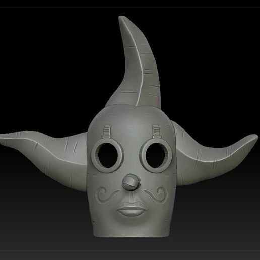 🎨 SOGEKING MASK COSPLAY ONE PIECE・ STL File for ・Cults