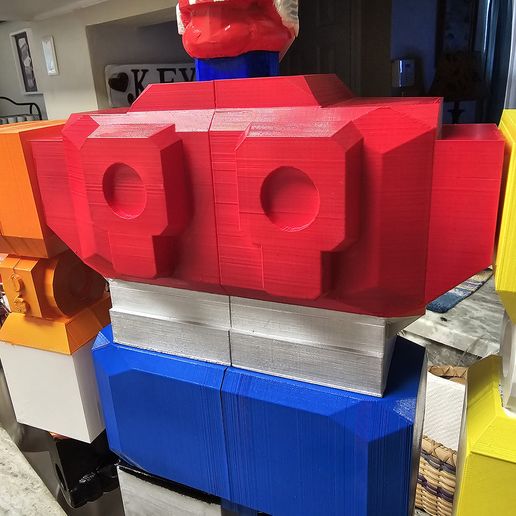 🦸 Mighty Orbots Jumbo・ STL File for 3D printing・Cults