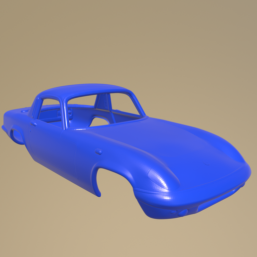 STL file Lotus Elan Sprint Coupe 1971 PRINTABLE CAR BODY 🪷 ・3D ...