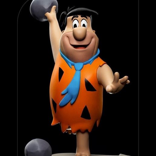 🦸 Flintstones - Fred Flintstone Figure・ STL File for 3D printing・Cults