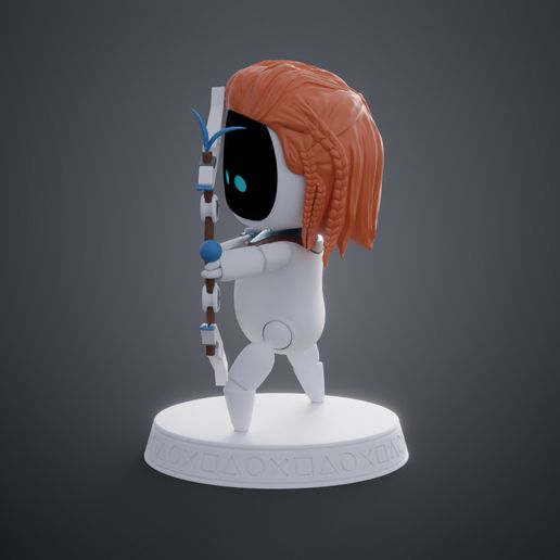 🤖 Astro Bot - Aloy Horizon・ 3D File for 3D printing・Cults