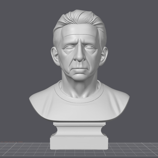 👤 Bust of Denis Law - Manchester United and Scottish Football Legend ...