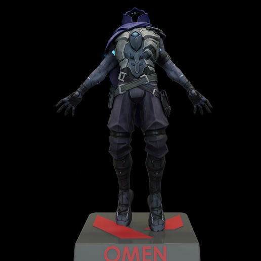 STL file Omen Revived(High Detailed) 👾 ・3D printing idea to download・Cults