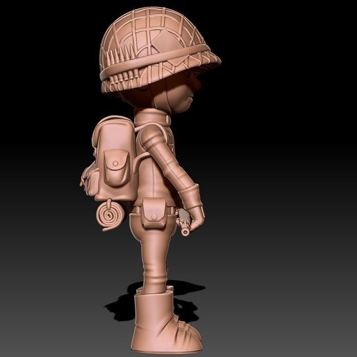 🫡 Soldier Toy・Free STL File for ・Cults