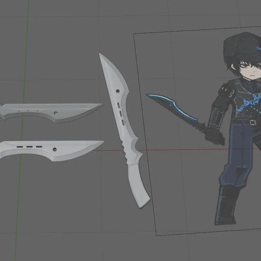 🔫 Limbus Company LIXIANG WEAPON・ STL File for 3D printing・Cults