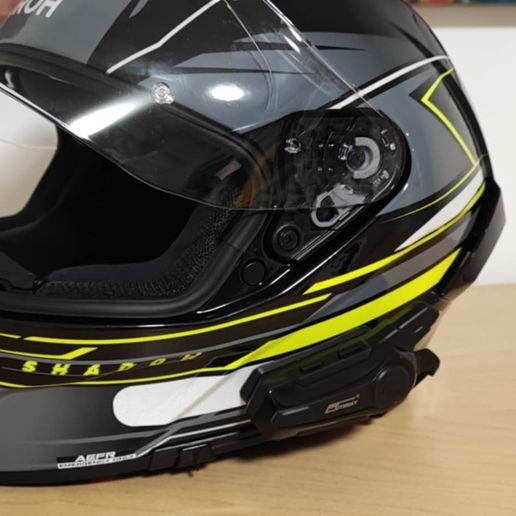 STL file Fixation intercom Airoh Spark 2 ⚽ ・3D printing idea to ...