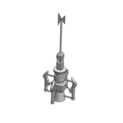 Custom Moisture Vaporator #4 for 3.75 in (1:18) Figure Diorama・ 3D File ...