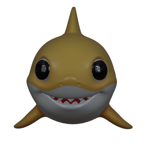 👶 Cute Baby Shark - 3D Print Model・Free STL File for 3D printing・Cults