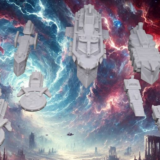 🎲 Full Squat-Themed Fleet – Complete STL Pack・ 3D File for 3D printing ...