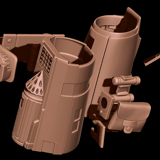 🪖 MANDALORIAN FULL COSPLAY with HELMET and JETPACK - FAN ART 3D PRINT ...