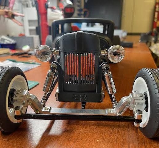 🐀 Rat Rod Grill with shock towers /downward mounted servo・ STL File for ...