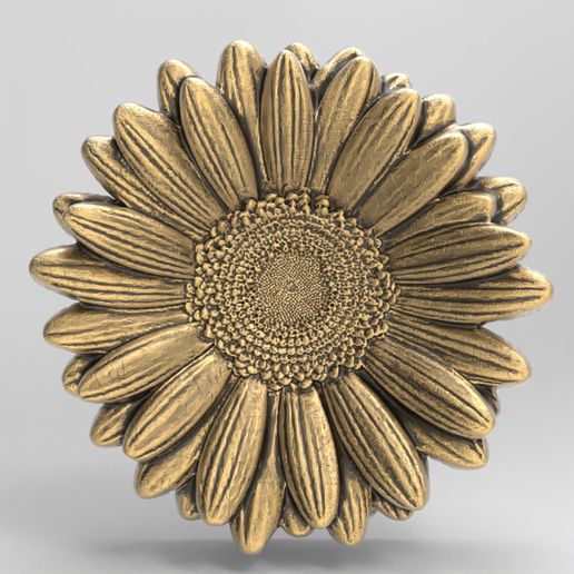 STL file flower cnc model 5 💐 (OBJ)・Design to download and 3D print・Cults