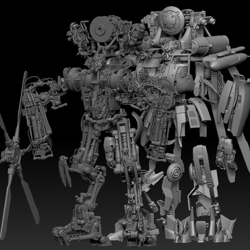 🤖 Transformers ROTF Blackout Grindor DMK・ 3D File for 3D printing・Cults