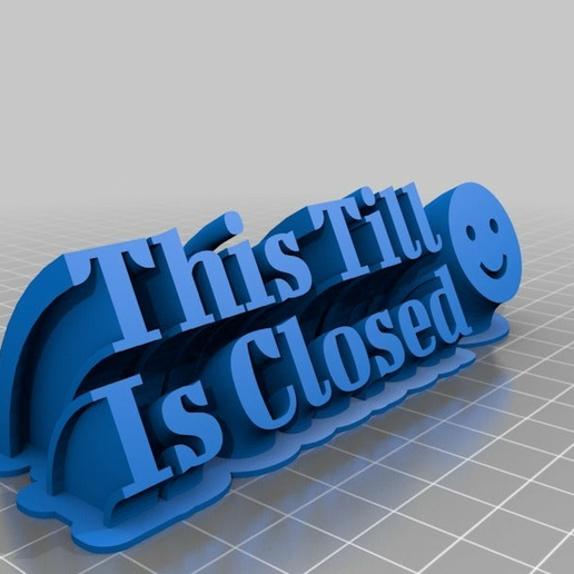 🏢 Till Closed・Free STL File for ・Cults