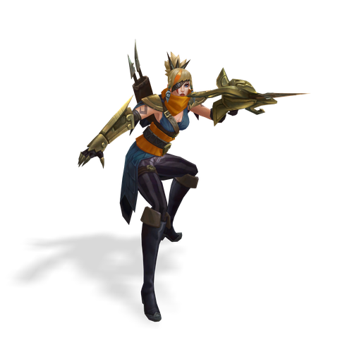 STL file Corsair Quinn League of Legends 3D print model 🎲 ・3D printing ...