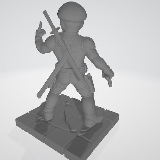 👾 super mario deadpool・ STL File for 3D printing・Cults