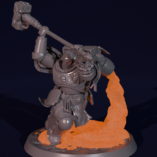 Archivo 3D Titus - Assault Jumping Hammer 🔨 ・Diseño de impresión en 3D ...